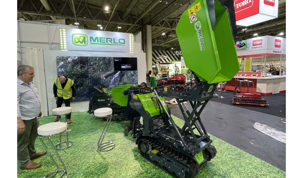 MERLO se luce en bauma 2022 con sus máquinas de cero emisiones ...