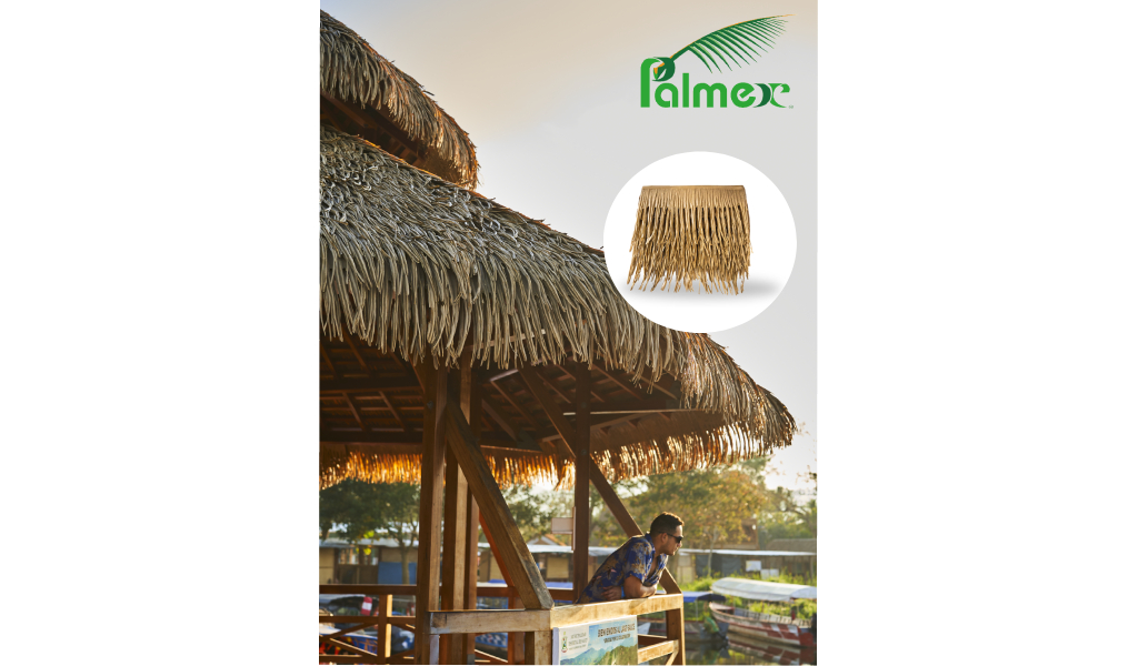 El diseño de Palmex replica con gran exactitud la hoja de Palma de Coco | Construproductos